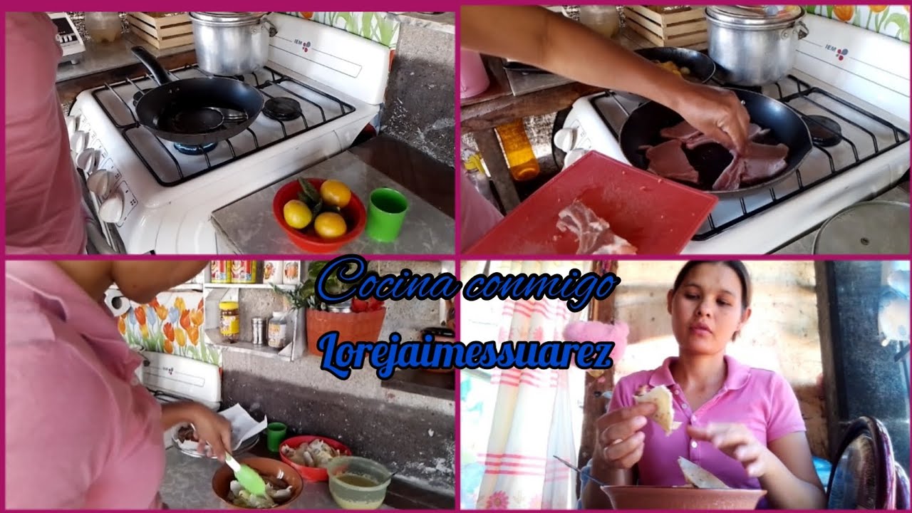Cocina conmigo 🌶🍅🥩🏡 - YouTube
