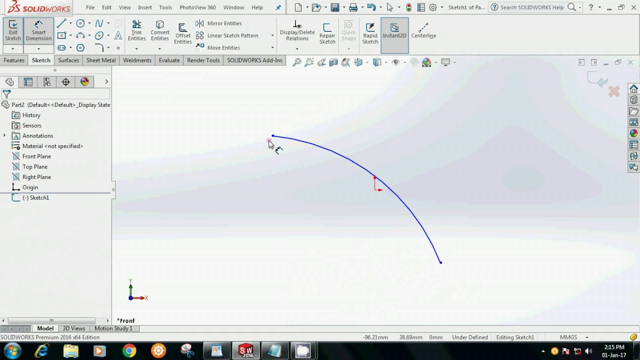 Measure Arc Length In SolidWorks YouTube Measure Arc Length In SolidWorks YouTube
