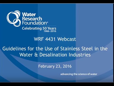 Guidelines for the Use of Stainless Steel in the Water and Desalination ...