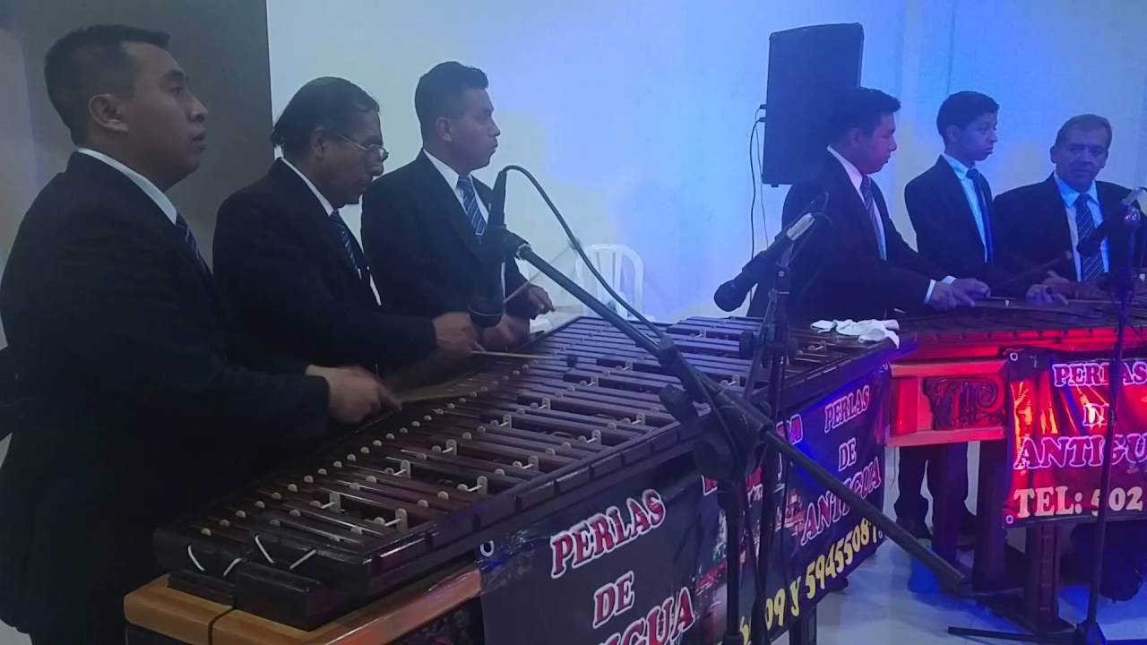 MARIMBA PURA PERLAS DE ANTIGUA TEL 502 31301312 Y MARIMBA ORQUESTA DE ...