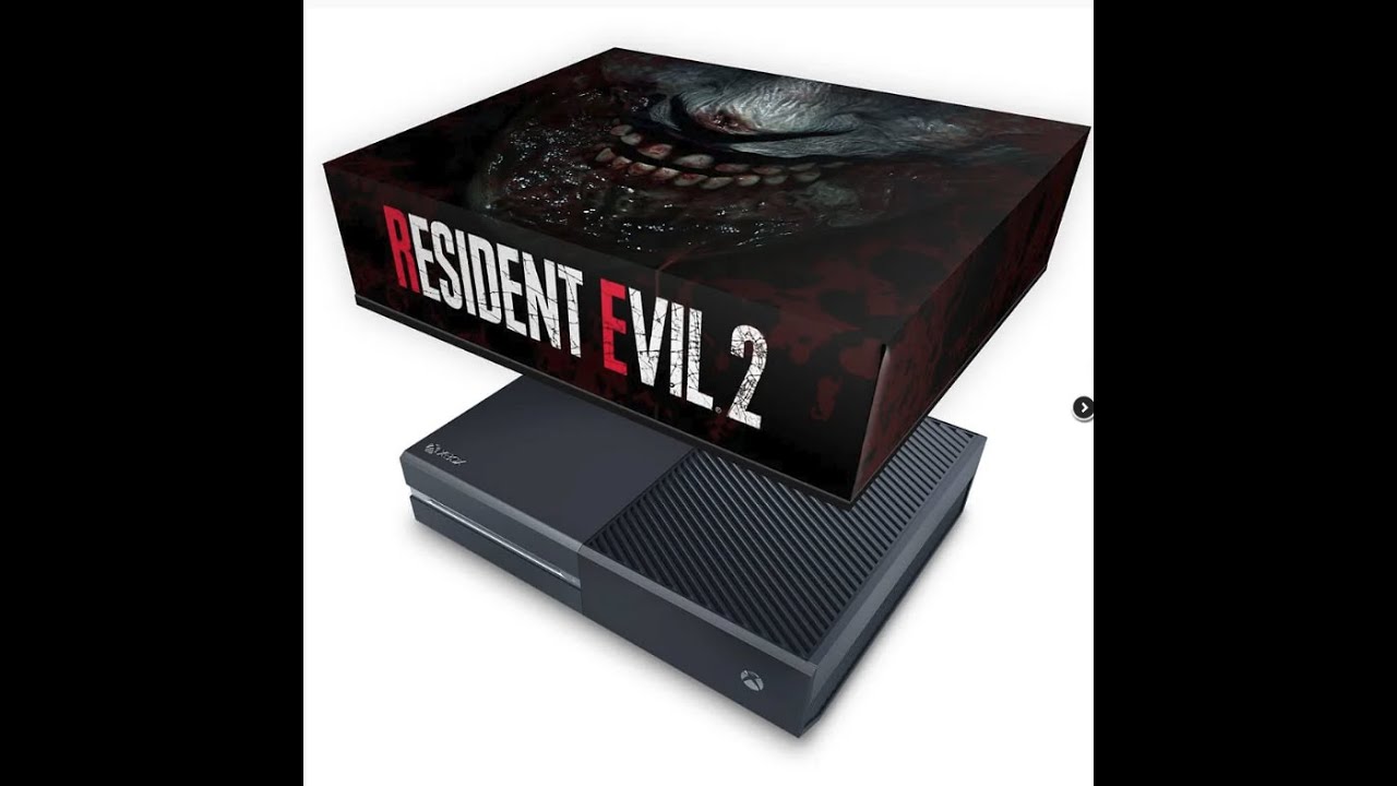 XBOX ONE FAT CAPA ANTI POEIRA - RESIDENT EVIL 2 REMAKE - Depoimento ...