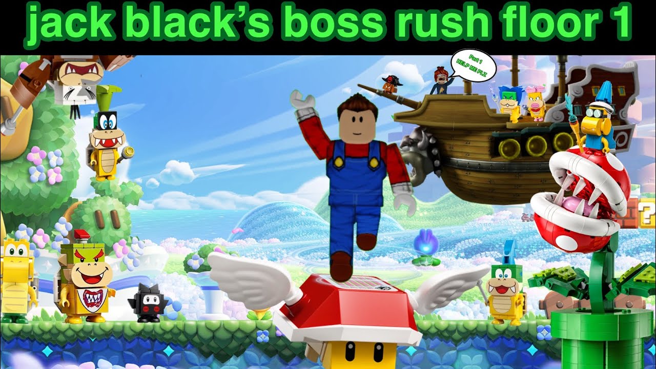 Jamie and his girlfriend plays jack black’s boss rush (floor 1) - YouTube