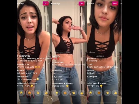 MALU TREVEJO INSTAGRAM LIVE 12.17.18