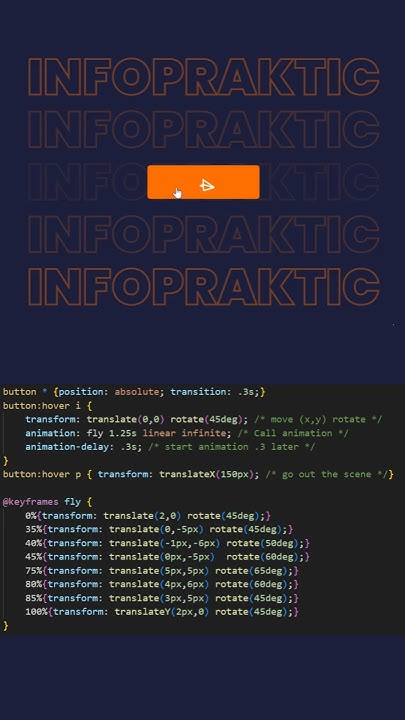 Animación Html Y Css Para El Botón De Enviar De Tu Sitio Web 💥🚀 Youtube