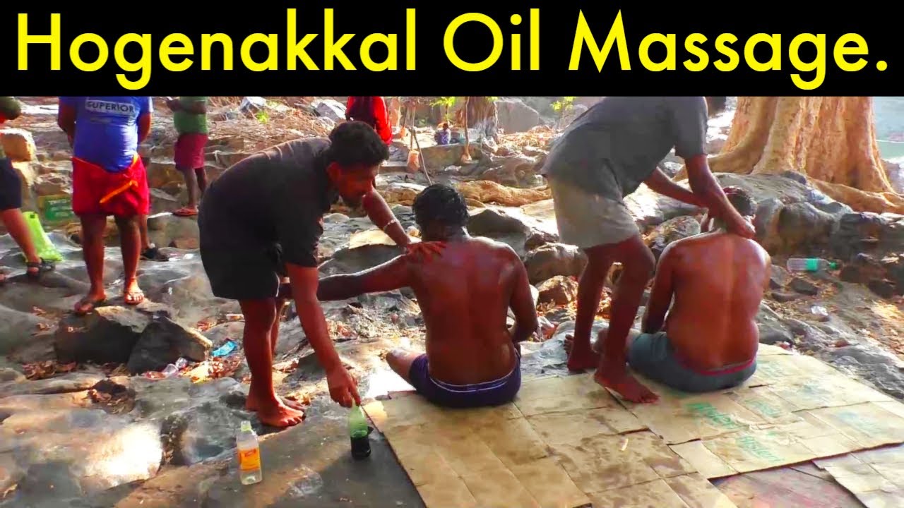 Hogenakkal Oil Massage and Hogenakkal Falls| Hogenakkal Tourist Place ...