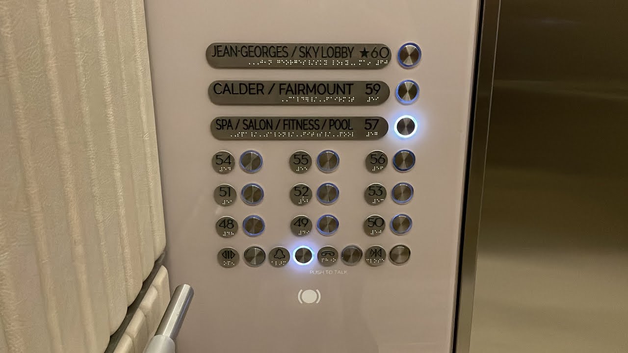 Schindler 5500 Elevators | Four Seasons | Philadelphia, PA - YouTube