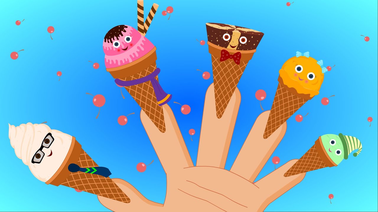 Food Finger Family Song | Nursery Rhymes For Toddlers | Preschool ...