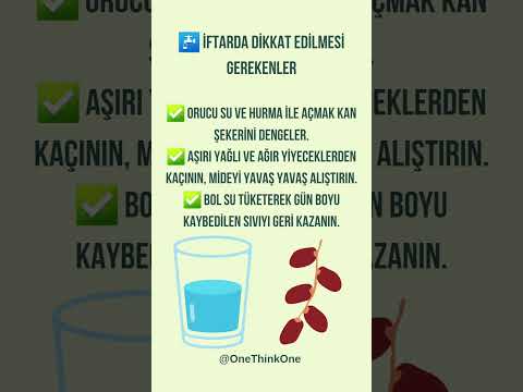 🌙 İftarda Bunlara Dikkat! Sağlıklı ve Dengeli Oruç Açma Tüyoları #İftar #Ramazan #SağlıklıBeslenme