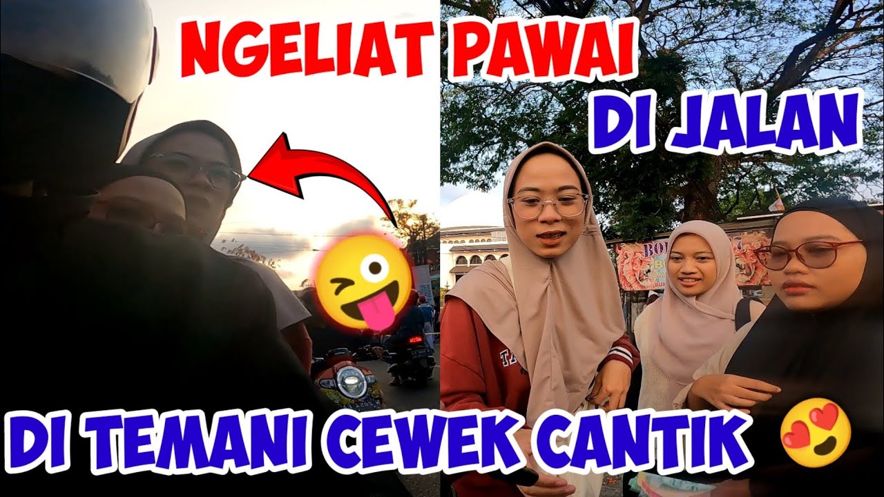 Nonton Pawai Di Barengin Ukhti Ukhti Cantik 😍 Youtube