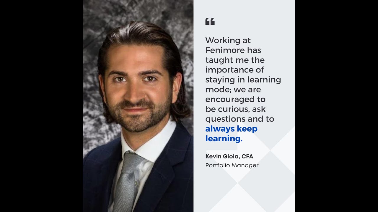 Take Five With Fenimore: Kevin Gioia, Portfolio Manager, FAM Small Cap ...
