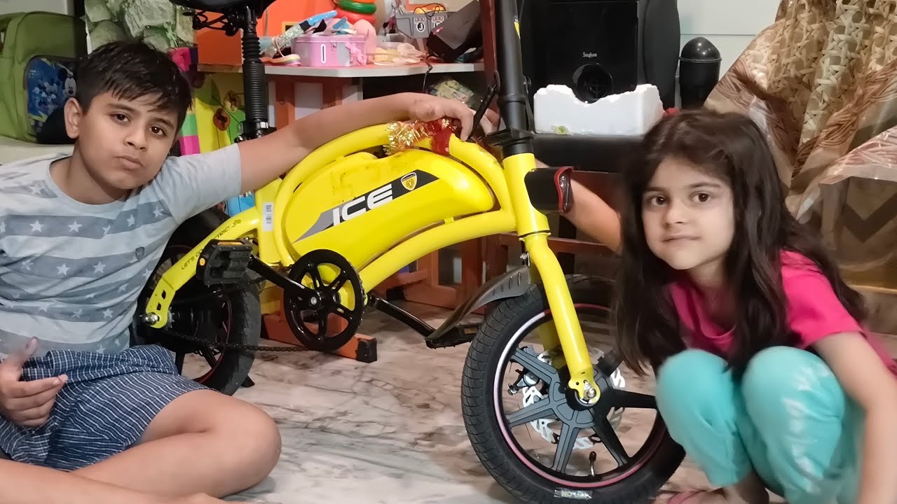 new motovolt ice battery cycle - YouTube