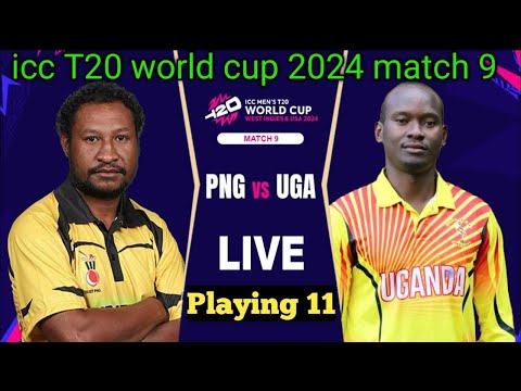 ICC T20 World Cup 2024 playing 11 for papua New Guinea vs Uganda |png ...