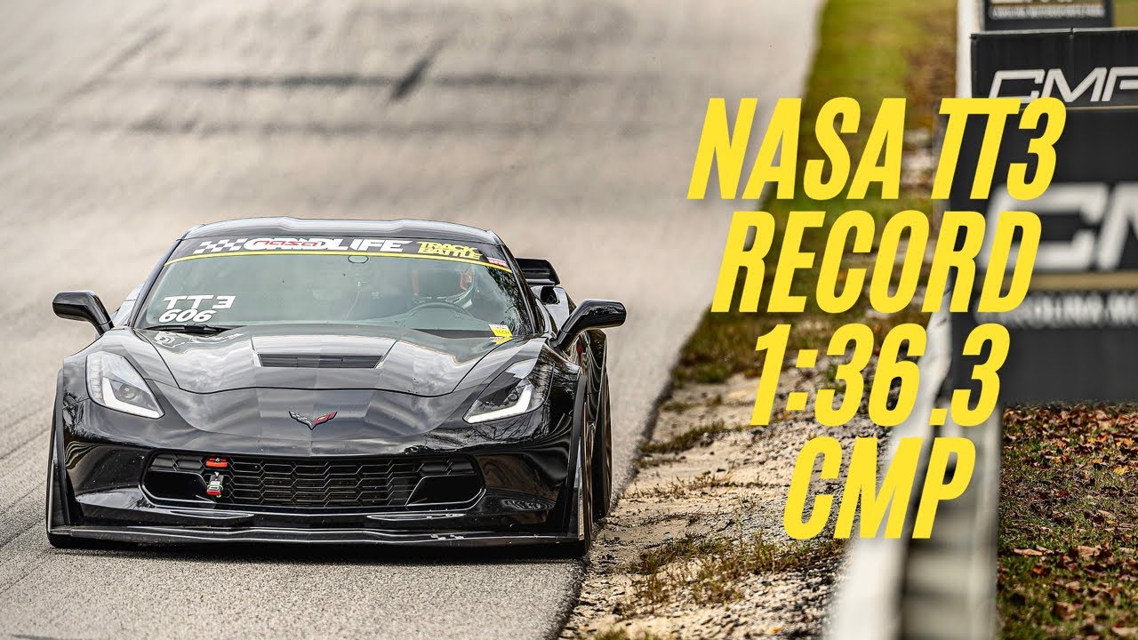CMP - NASA TT3 Record - C7 Grand Sport - 1:36.3 - YouTube