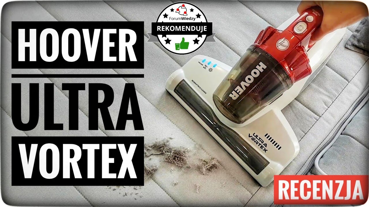 HOOVER ULTRA VORTEX odkurzacz ręczny do tapicerki z lampą UV-C i turbo ...