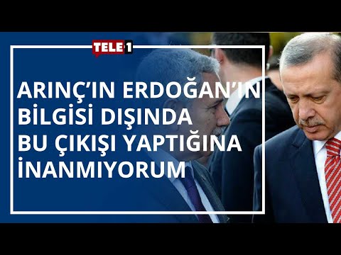 Merdan Yanardağ: Bülent Arınç'ın Erdoğan'ın bilgisi dışında bu çıkışı yaptığına inanmıyorum