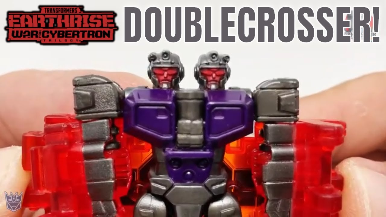 Transformers Earthrise Decepticon Battlemaster Doublecrosser Review WFC ...