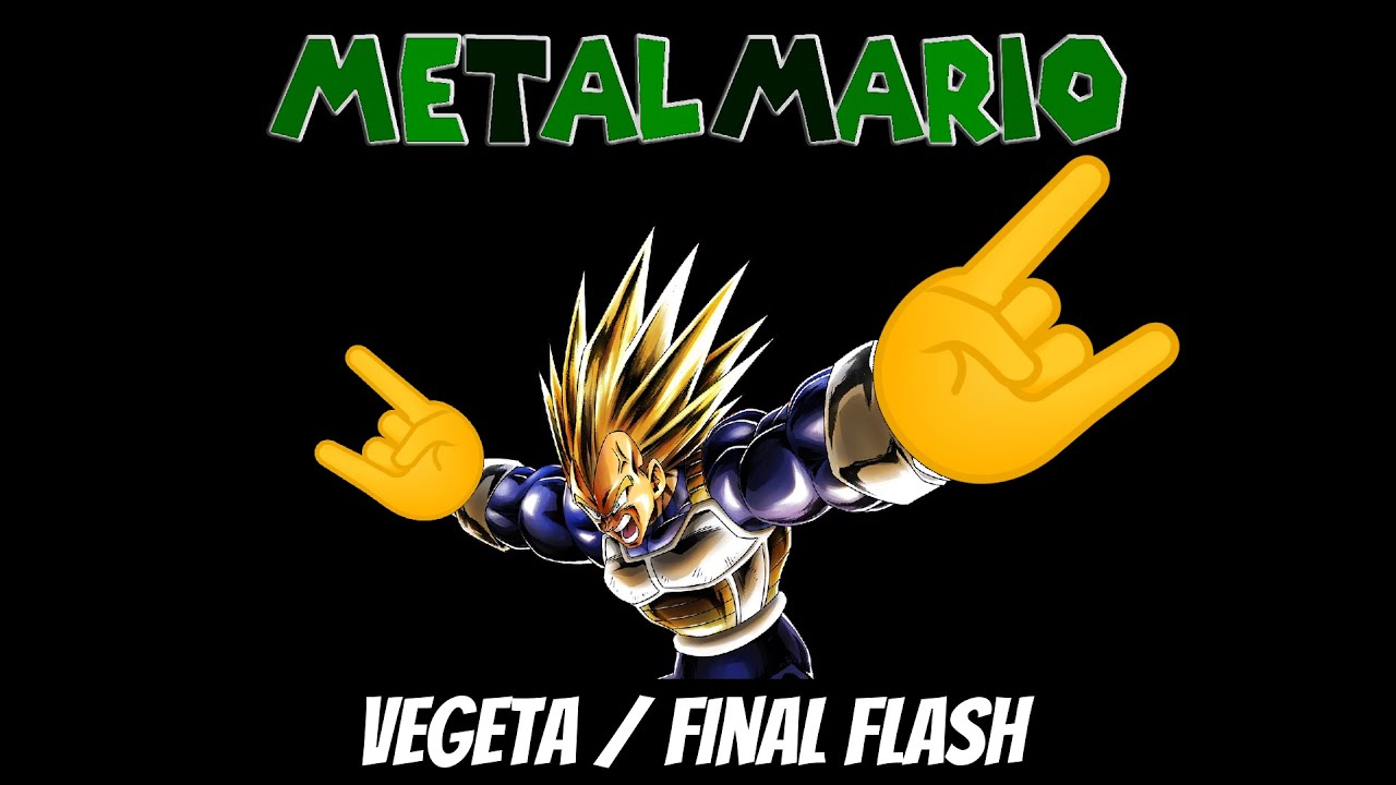 Dragon Ball Z - Vegeta / Final Flash (metal cover) | Metal Mario - YouTube