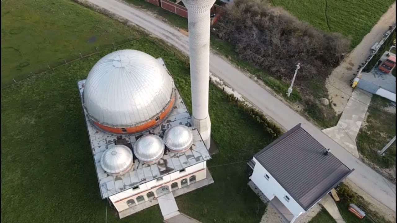 8K Drone Footage Bird's Eye View of Drenas Kosovo, Europe 7 Minute ...