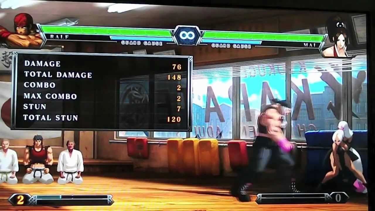 KOF XIII Ralf Jones Combos 600+ damage [1 meter, 1 drive] King of ...