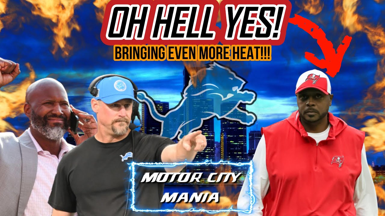 Detroit Lions Hit SLAM DUNK With First Coaching HIRE Of Off-Season ...