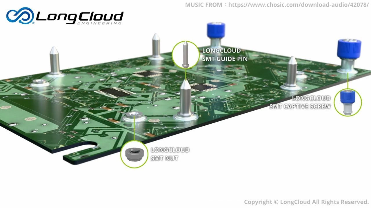 LongCloud Engineering – SMT Guide Pin & SMT Nut For GPU AI Server - YouTube