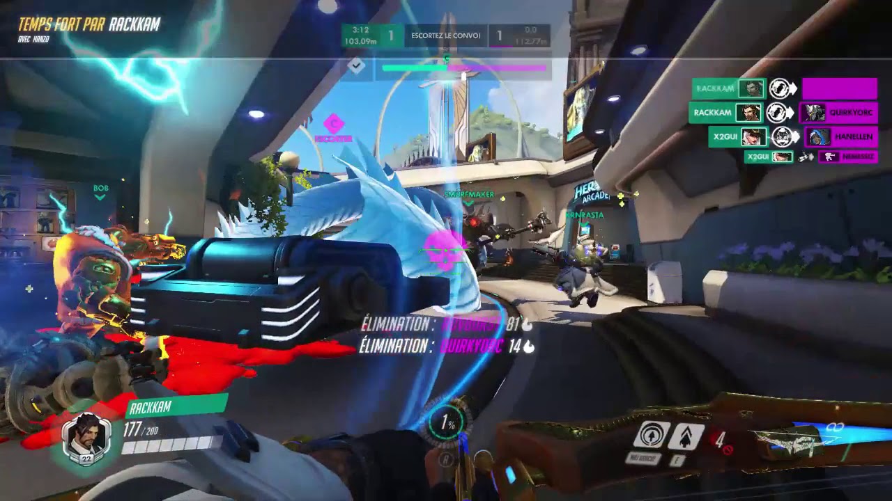 Best T-Bags on Overwatch - YouTube