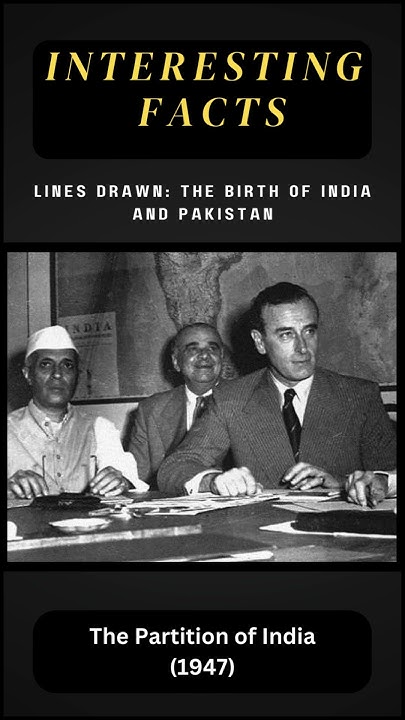 The Partition of India: Division and Legacy (1947) - YouTube