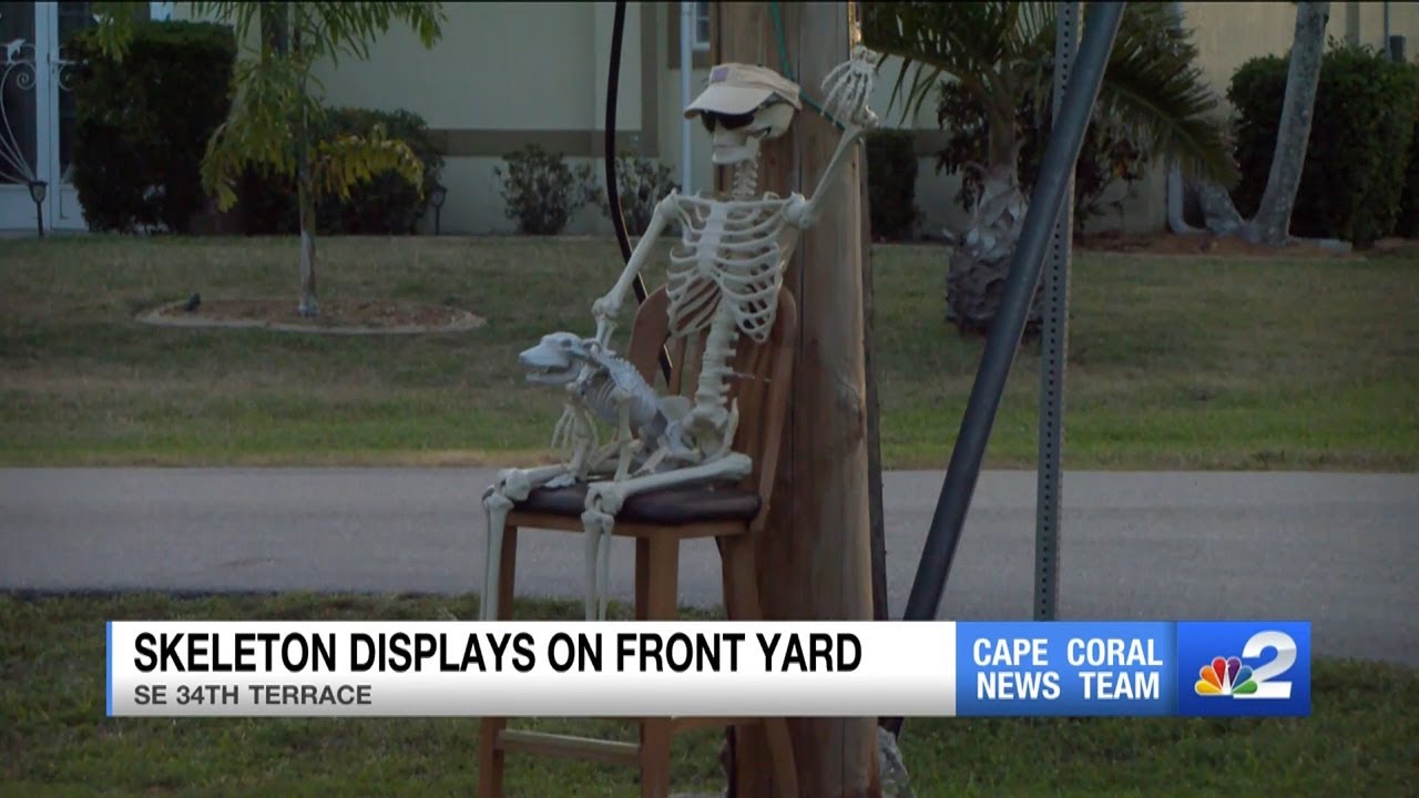 Cape Coral man brings joy to community with creative front lawn ...