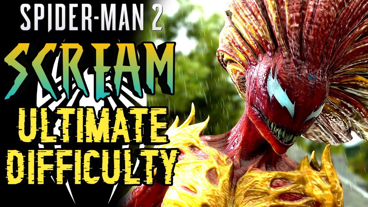 MARVEL SPIDER-MAN 2 - SCREAM - NO DAMAGE - ULTIMATE DIFFICULTY - YouTube