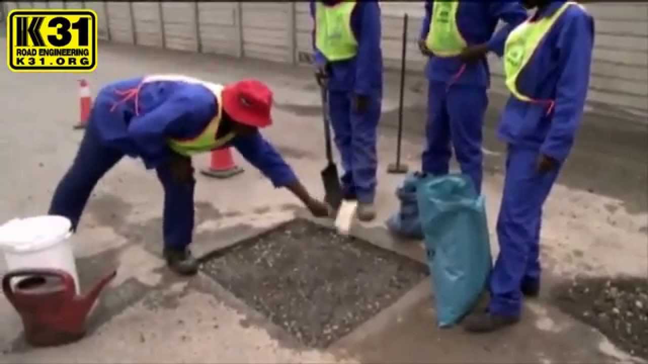 K31-CAP for Pothole Repair - YouTube