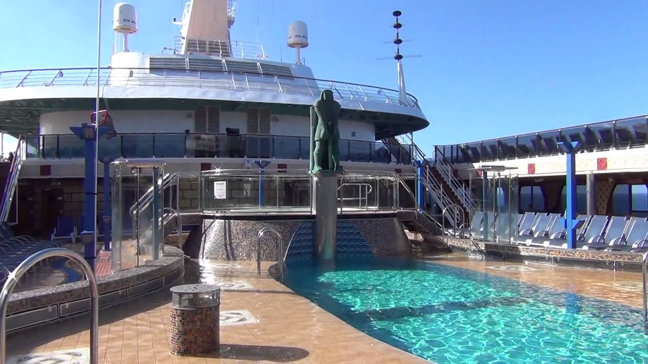 Carnival Legend Lido deck Pool by jonfromqueens - YouTube