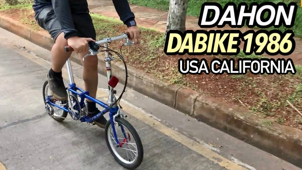 REVIEW SEPEDA LIPAT DAHON DABIKE USA 1986 FULL UPGRADE! SEPEDA KLASIK ...