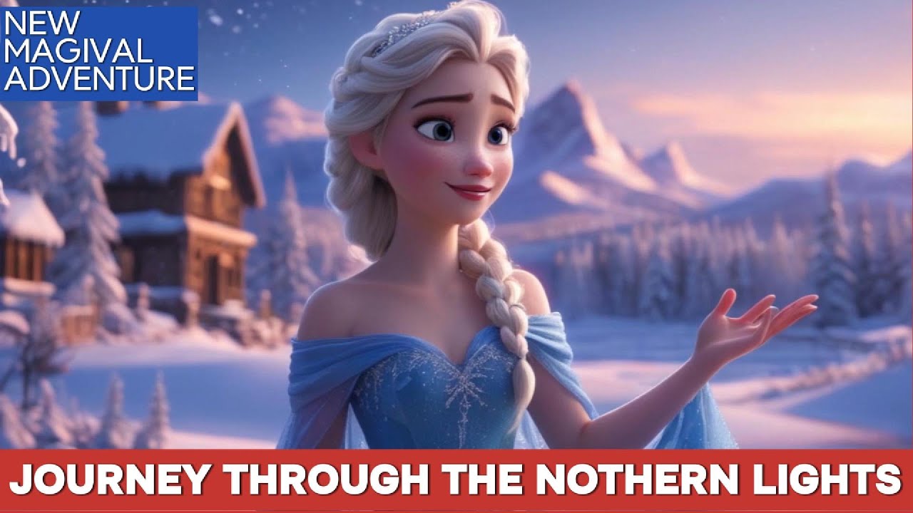 Elsa's Journey Through the Northern Lights | A Magical Adventure - YouTube