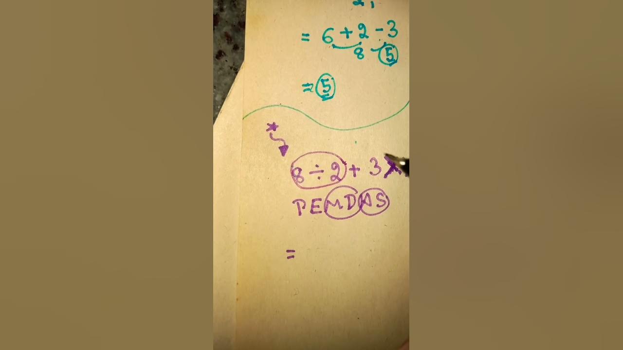 Pemdas rule - YouTube