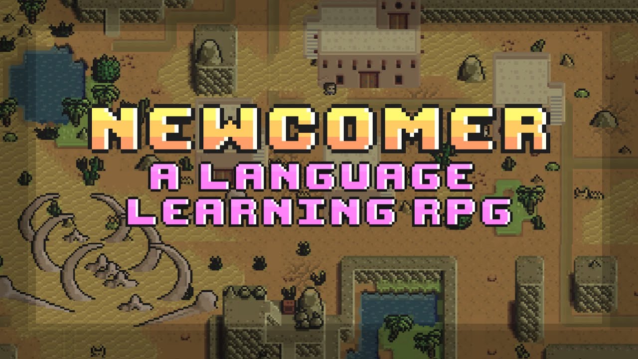 Newcomer : A Language Learning RPG (Announcement Trailer) - YouTube