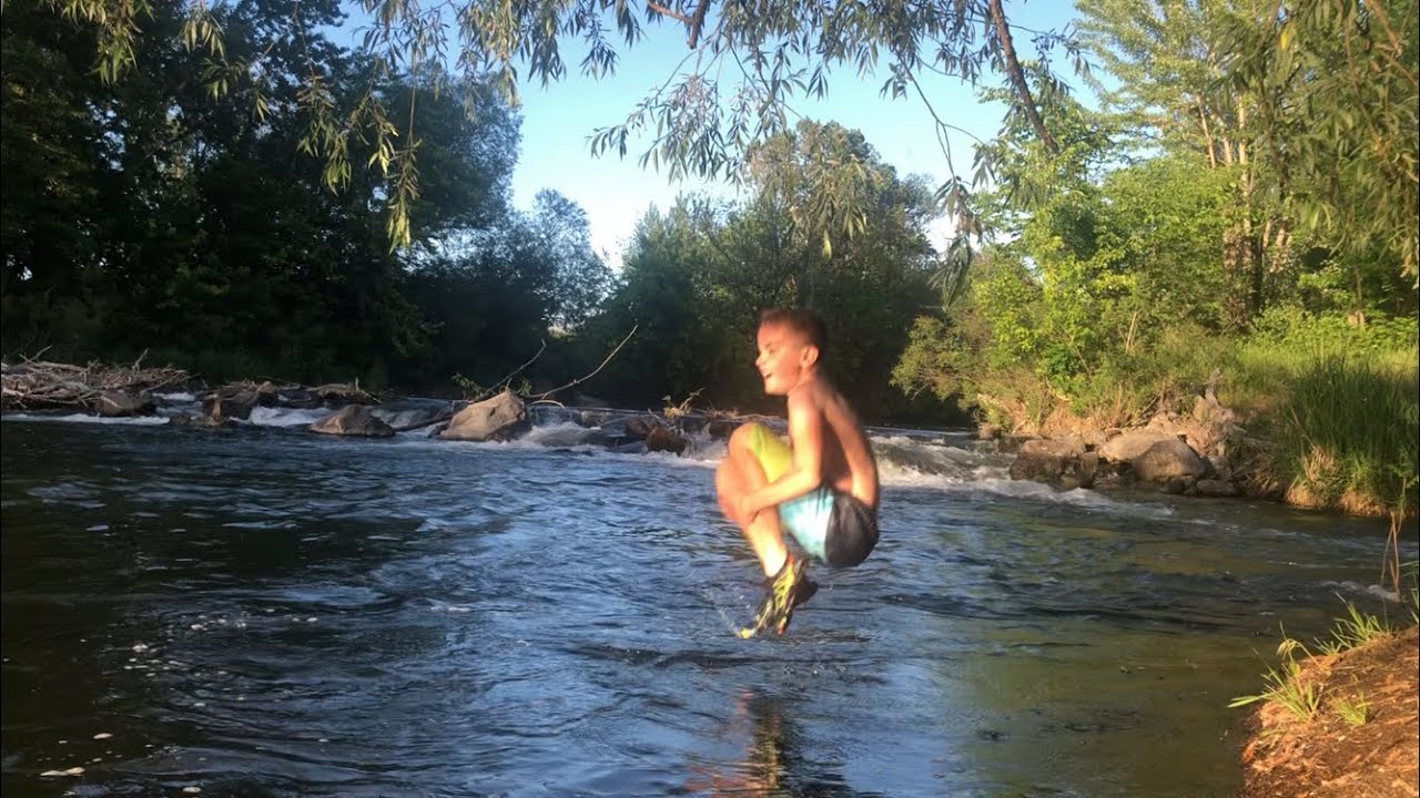 One of our FAVORITE local river spots!!! - YouTube