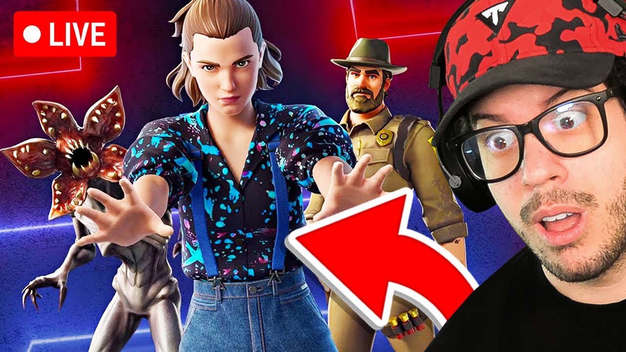 FORTNITE x STRANGER THINGS is HERE! - YouTube