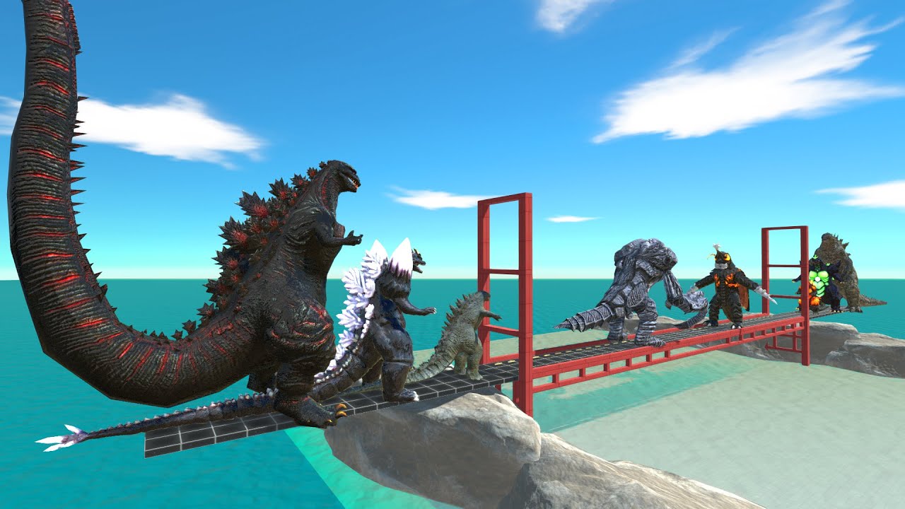 Team Shin Godzilla; Orga vs Team Godzilla 2021; Megalon. Who wins ...