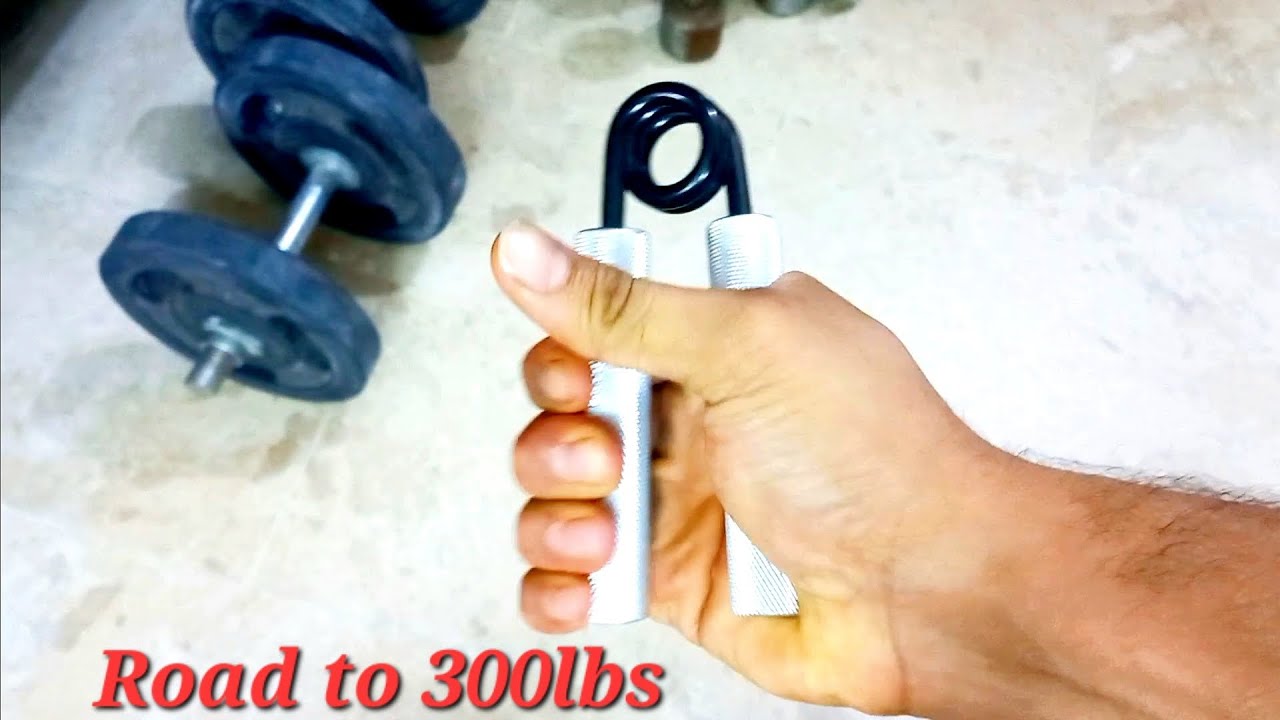 Hand Gripper 150lbs 9 reps (Road to 300lbs) - YouTube