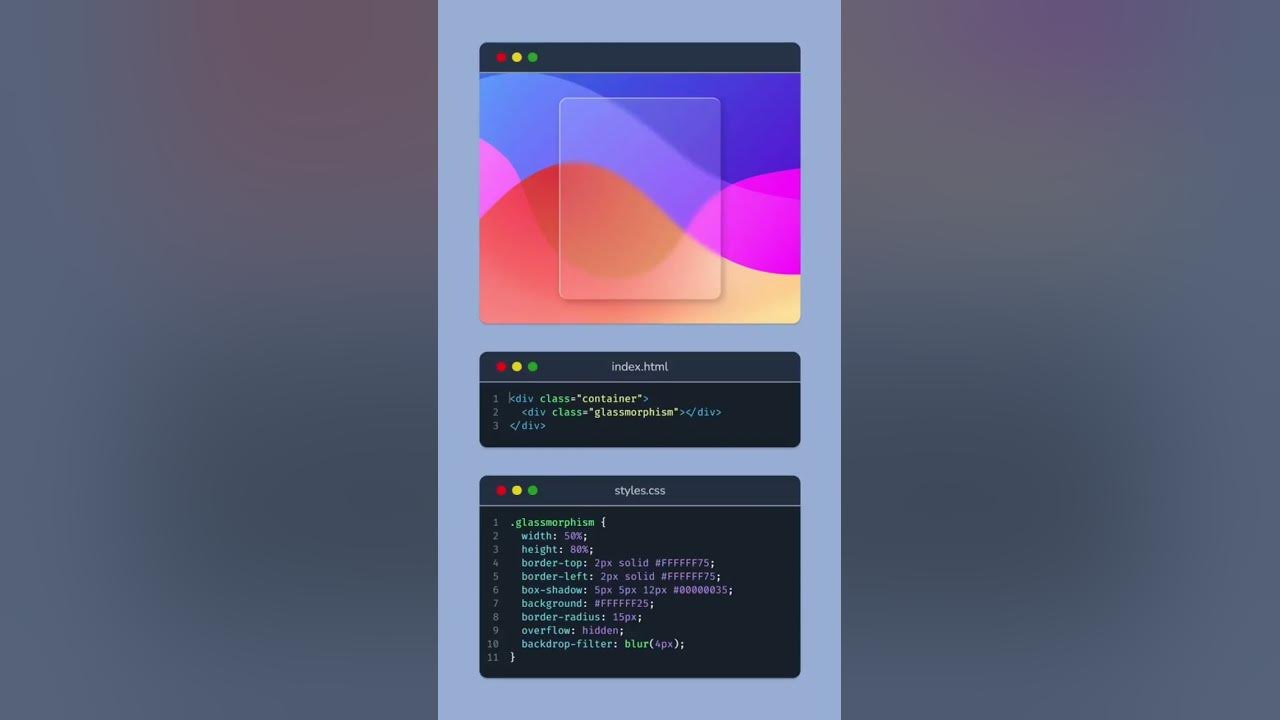 Coding Programminglanguage Sqlqueries Javascript Python Glassmorphism Html Css Youtube 