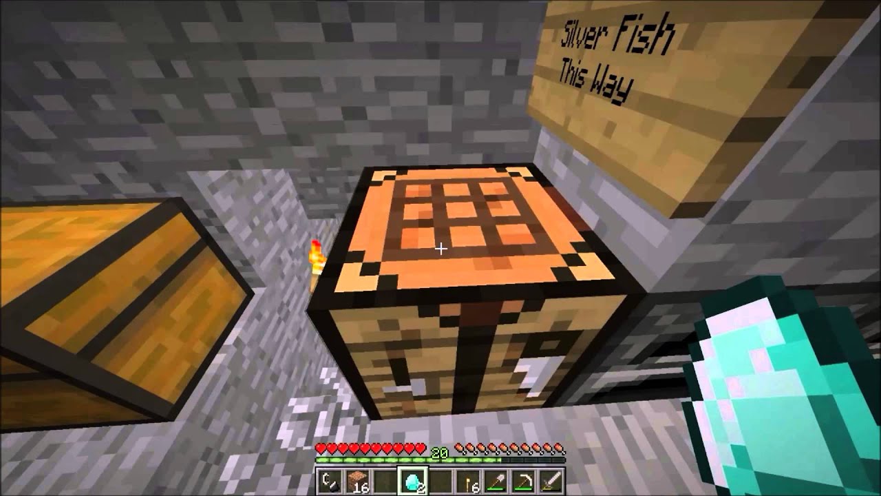 Minecraft - Diamond Hoe Joke FAIL (Update 1.9) - YouTube