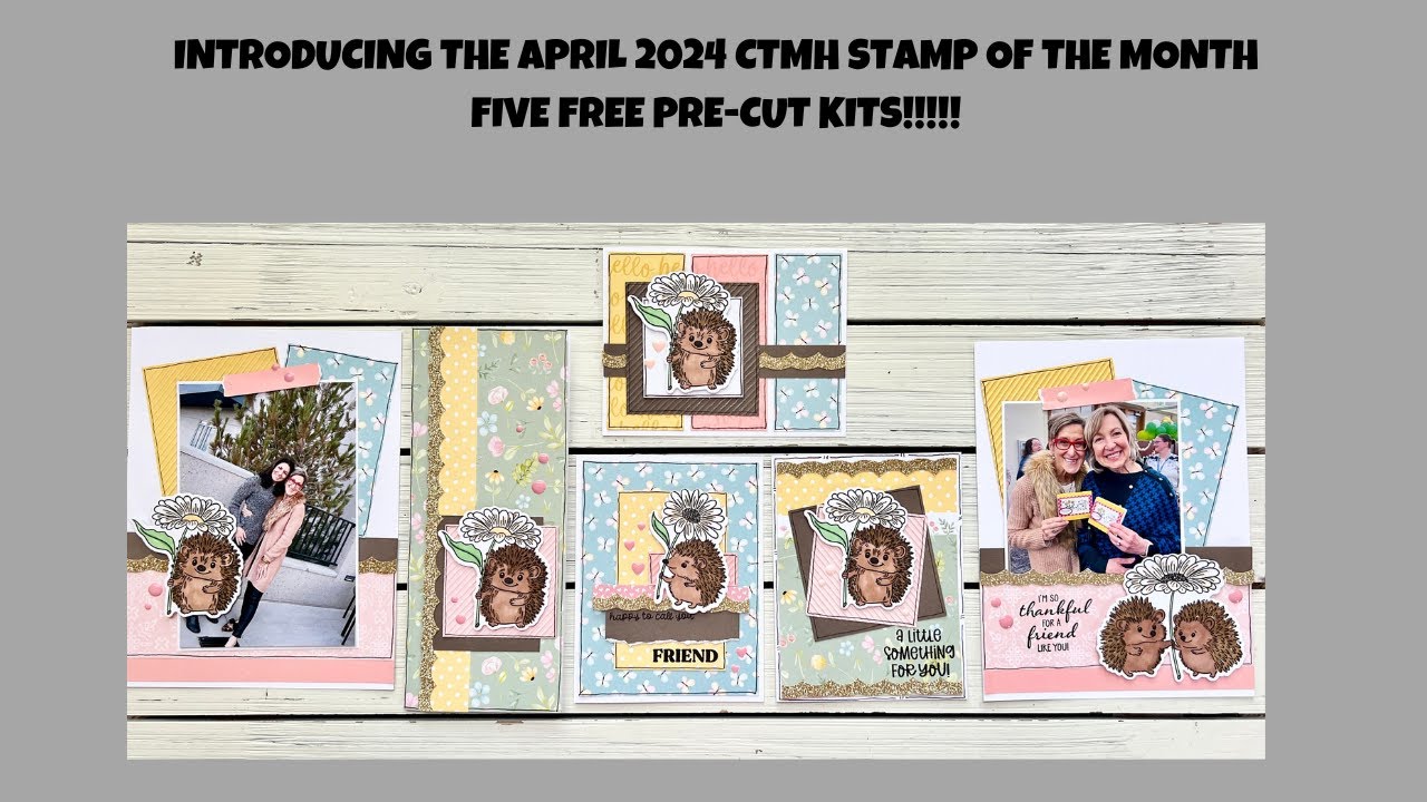 INTRODUCING THE CTMH APRIL STAMP OF THE MONTH - YouTube