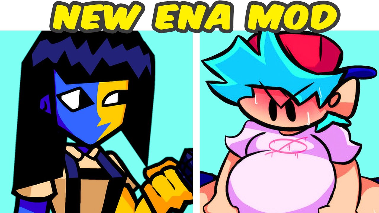 Friday Night Funkin' VS ENA FULL Demo release V1.0 (FNF MOD/HARD) | Happy ENA - YouTube