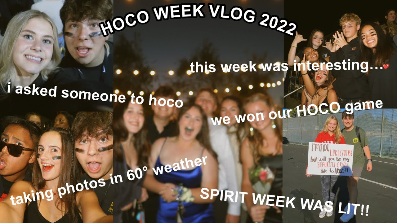 HOCO WEEK VLOG 2022 - YouTube