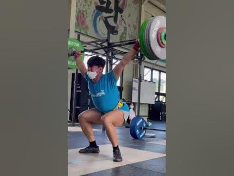 Snatch PR 208LB 94kg - YouTube