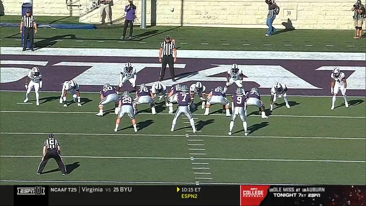 Kansas State Offensive Line vs TCU (2021) - YouTube