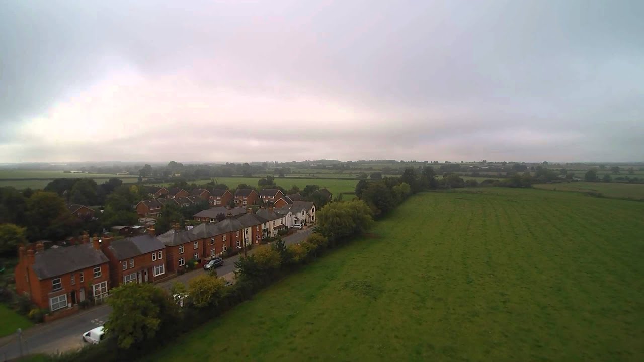 Station Road Castlethorpe from the air - YouTube
