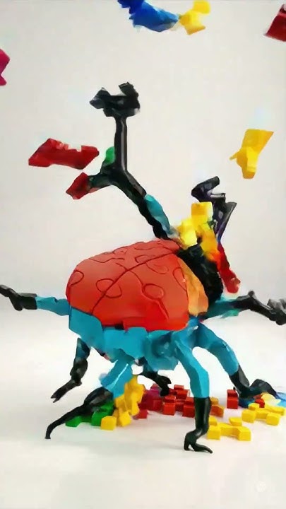 カブトムシ #laq # #lego #openaisora - YouTube