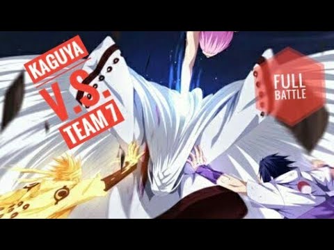 Naruto Shippuden | Kaguya v.s Team 7 (Kakashi, Sakura, Sasuke, Naruto) | Full Battle