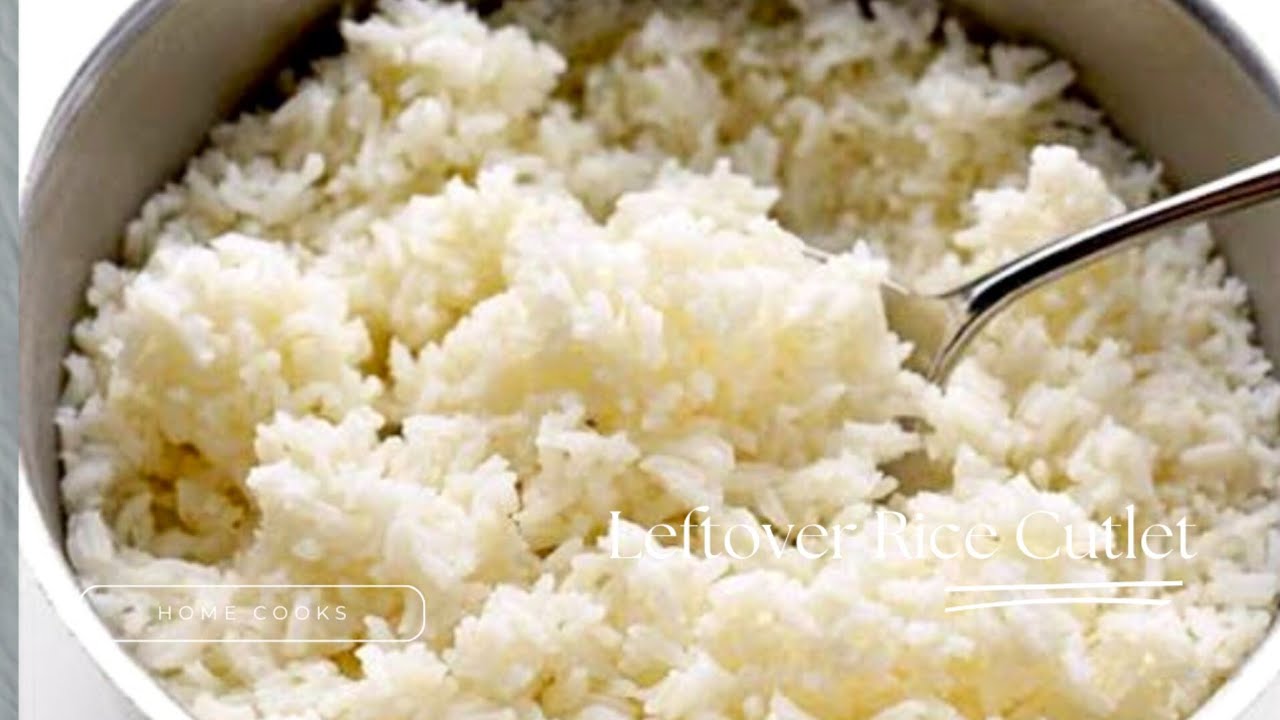 Leftover Rice into Delicious Quick Rice Cutlets! Budget-Friendly Snack ...